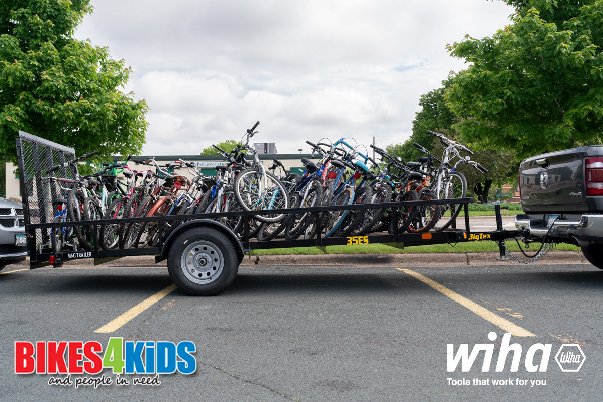 Wiha Tools Partners with Bikes4Kids for a Successful Bike Donation Eve