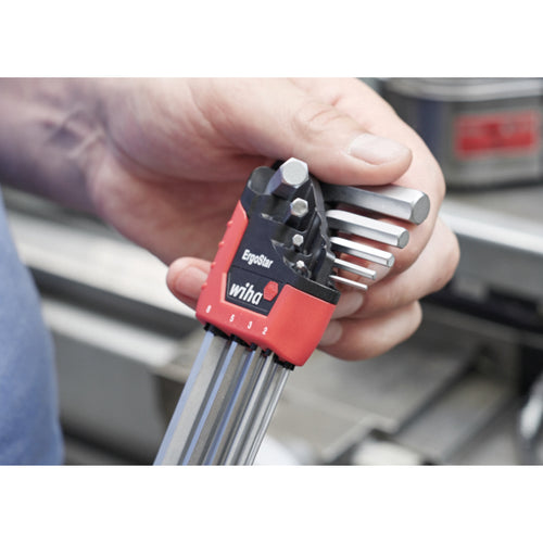 Wiha 66982 ErgoStar Ball Hex L-Key 22 Pc. Set