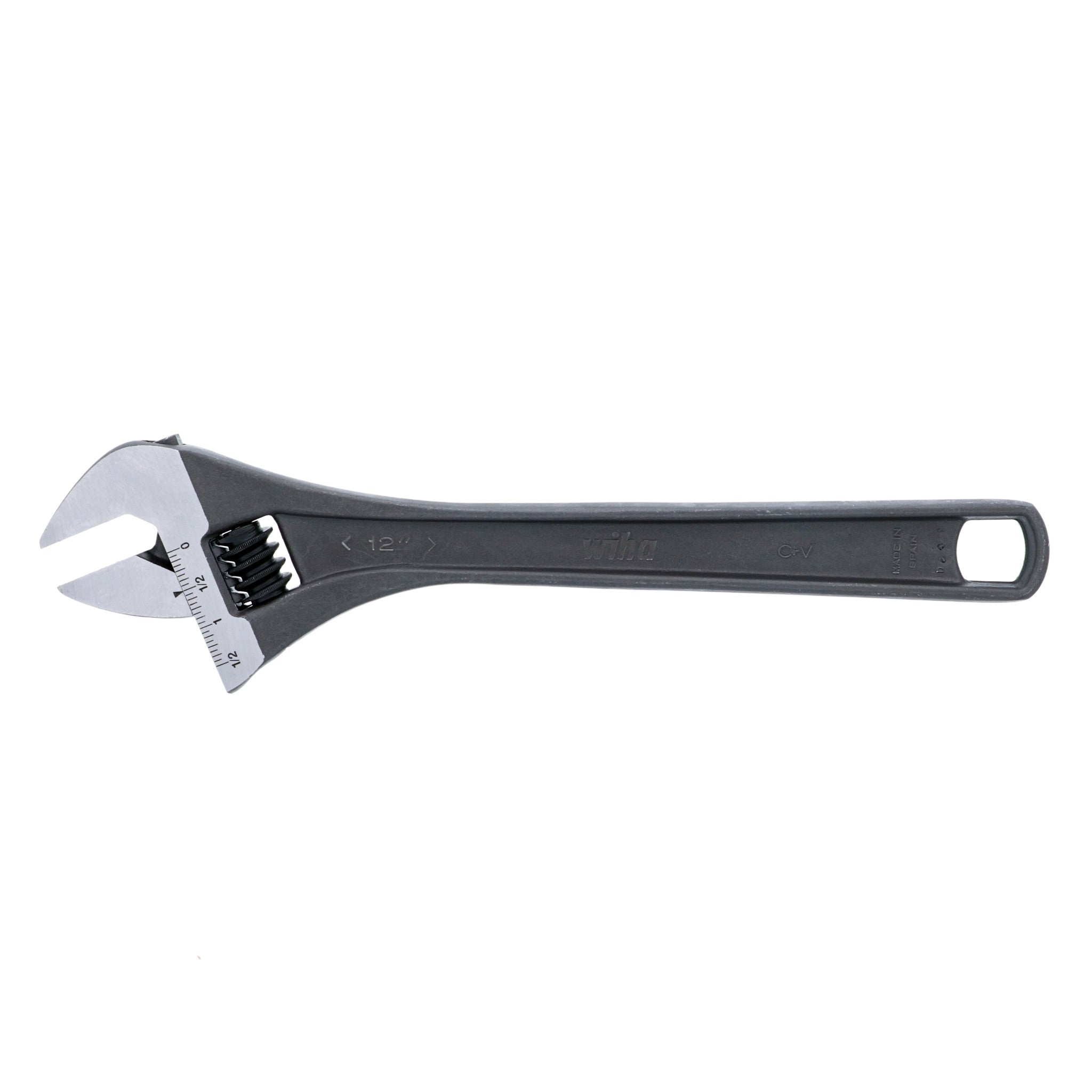 Wiha 76203 Metal Adjustable Wrench 12 Inch