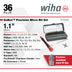 Wiha 75958 Precision Micro Bit Go Box Set 36 pc.