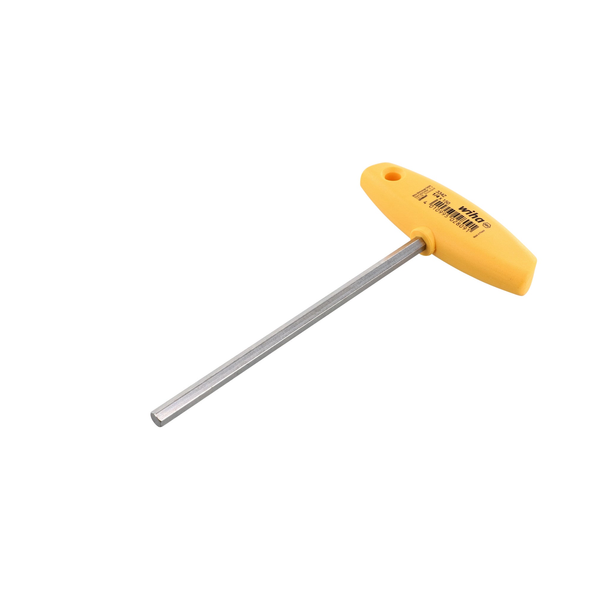 Wiha 33474 Hex Inch T-Handle 1/4"