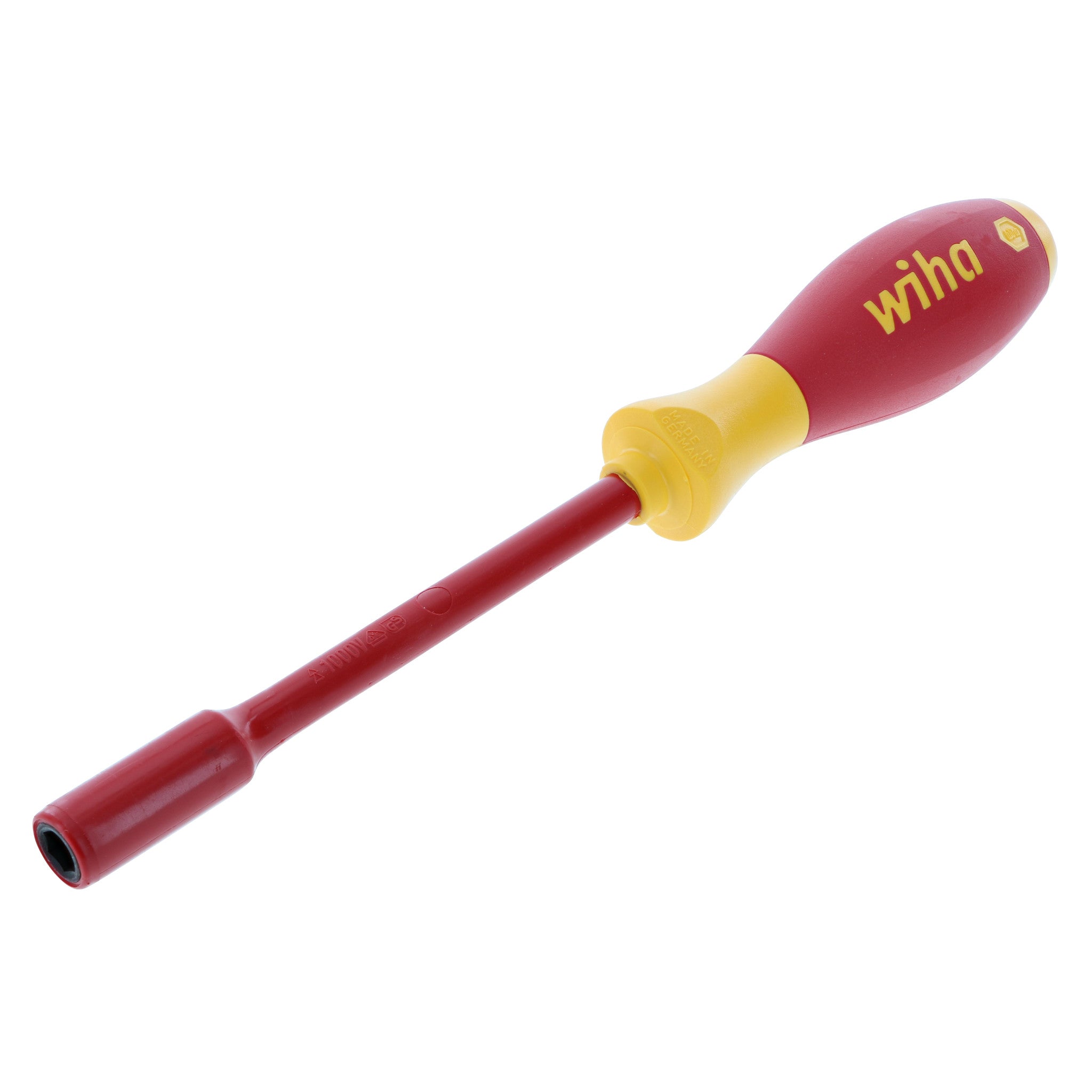 Wiha 32218 Insulated Metric Nut Driver 7.0mm Made in Germany