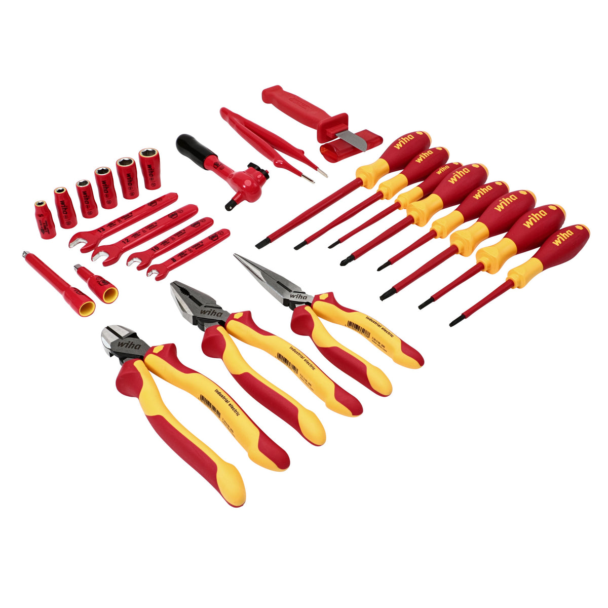 Wiha 91890 26 Piece Insulated Hybrid & EV Essential Tool Kit