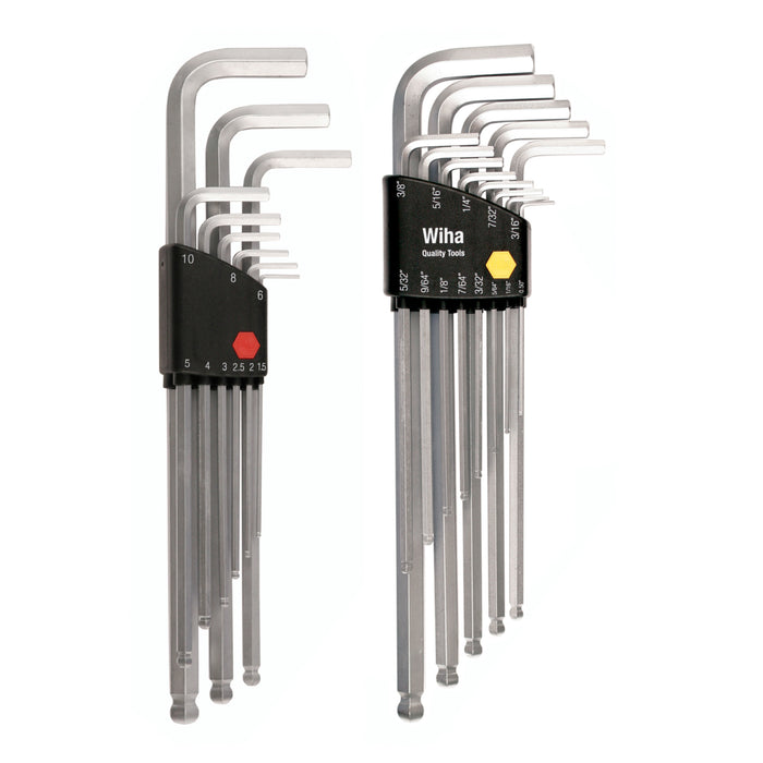 Wiha 66993 Ball End Hex L-Key 22 Pc. Set