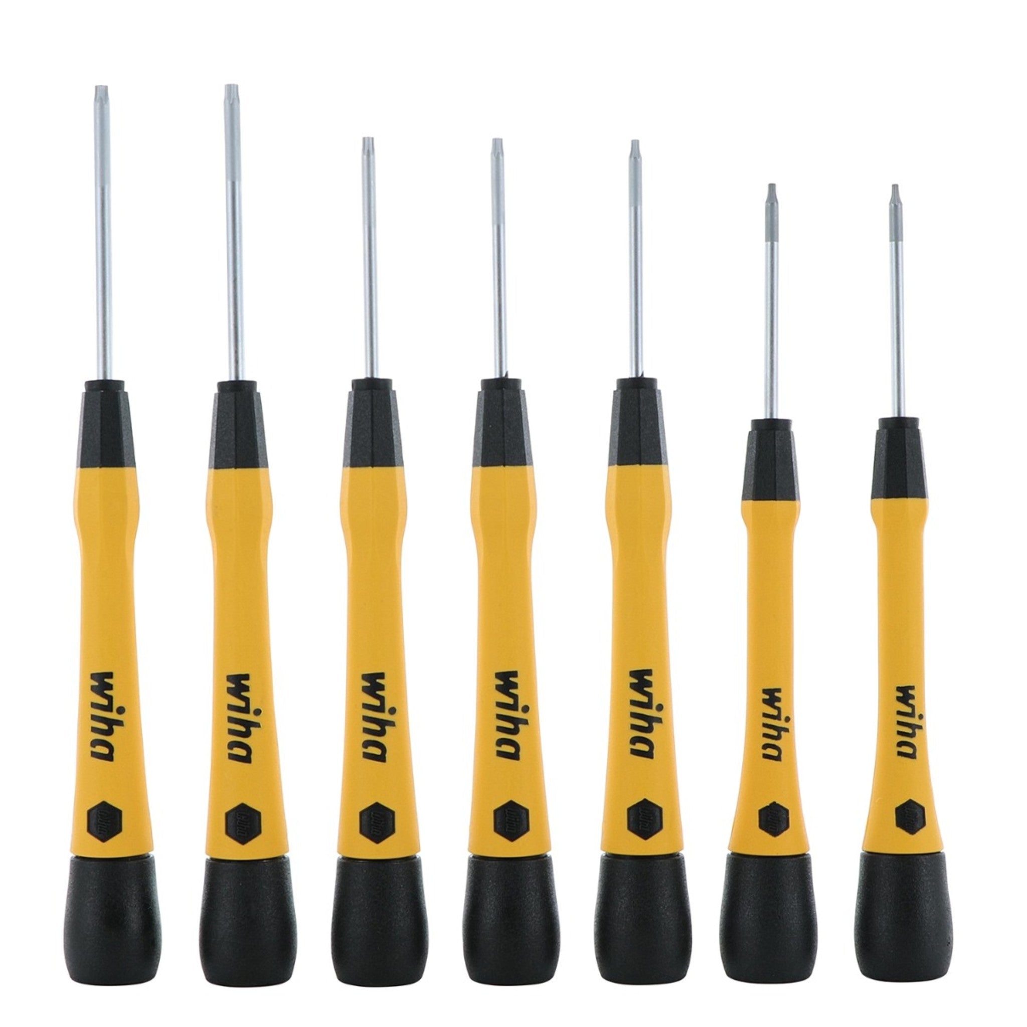 7 Piece ESD Safe Picofinish Precision Torx Driver Set (T4 -T10)