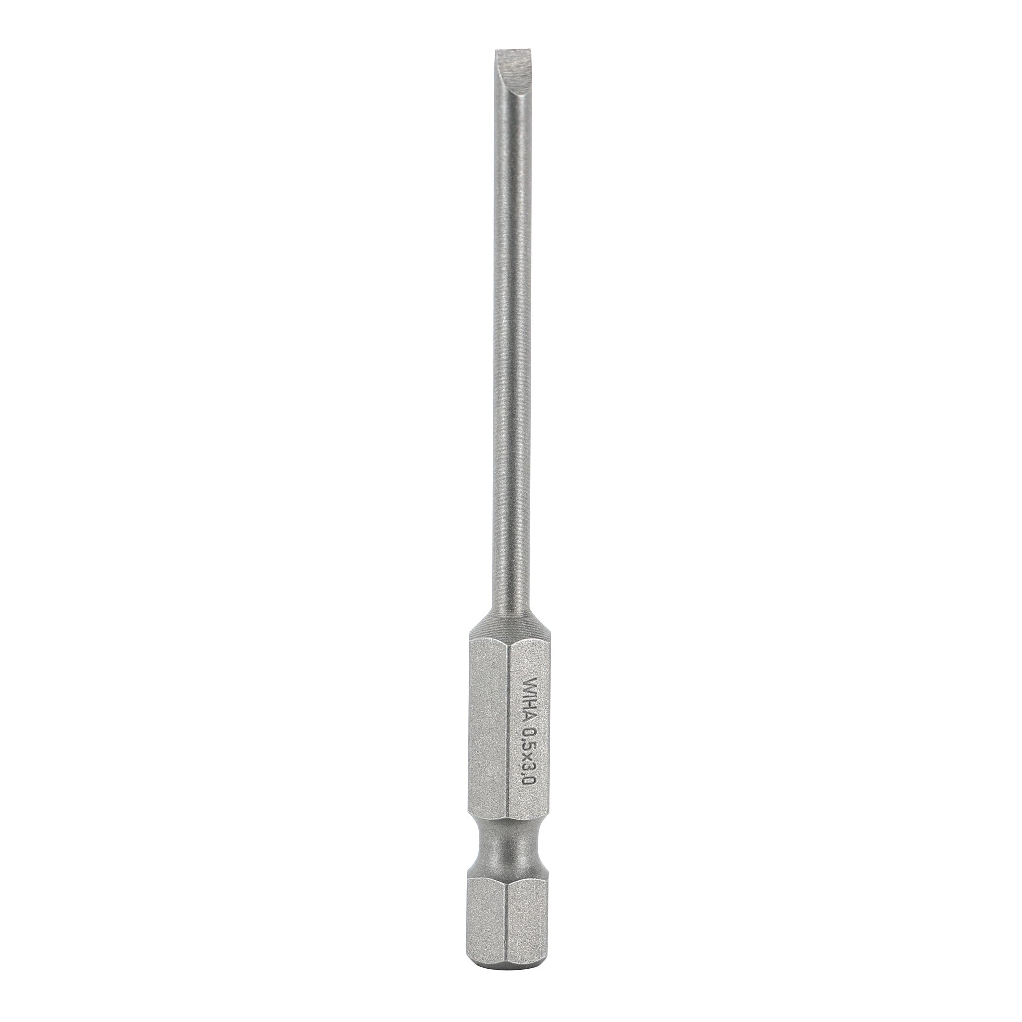 Wiha 74034 Slotted Power Bit 3.0 x 70mm Made in Germany
