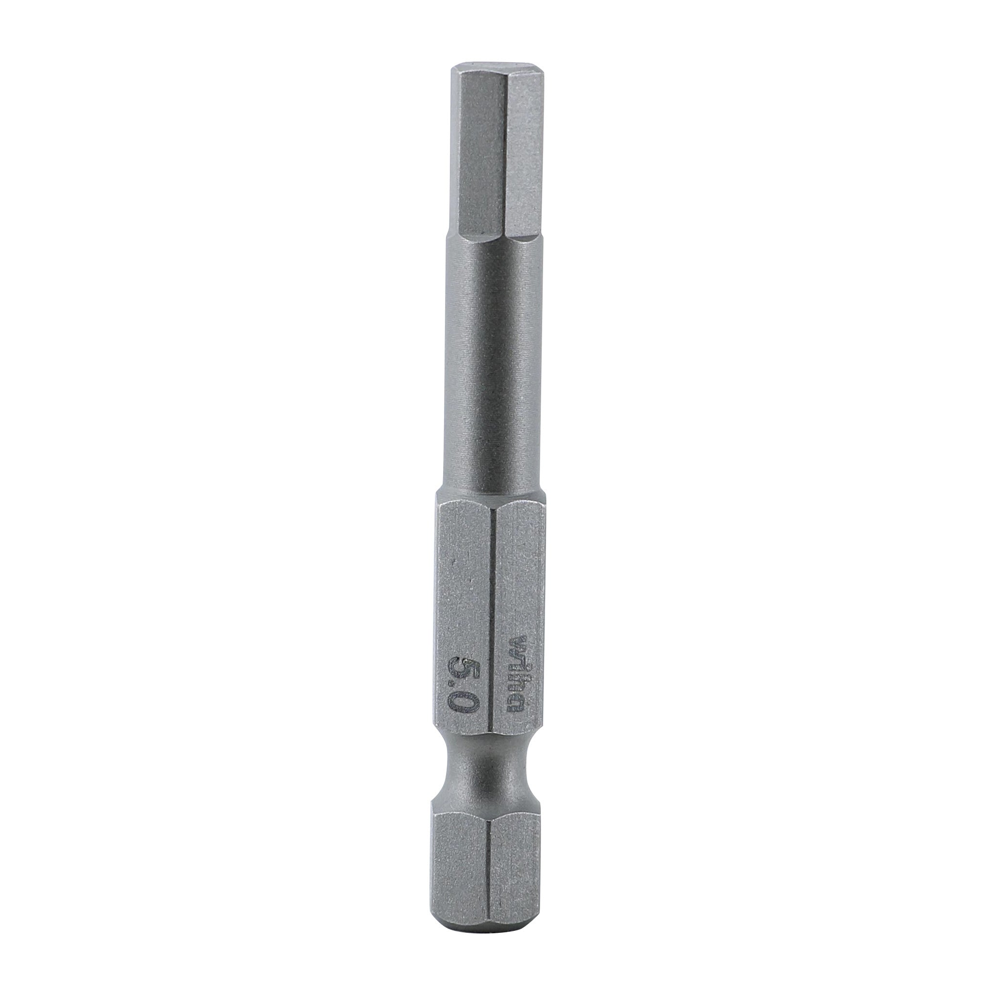 Wiha 74350 Hex Metric Power Bit 5.0 x 50mm