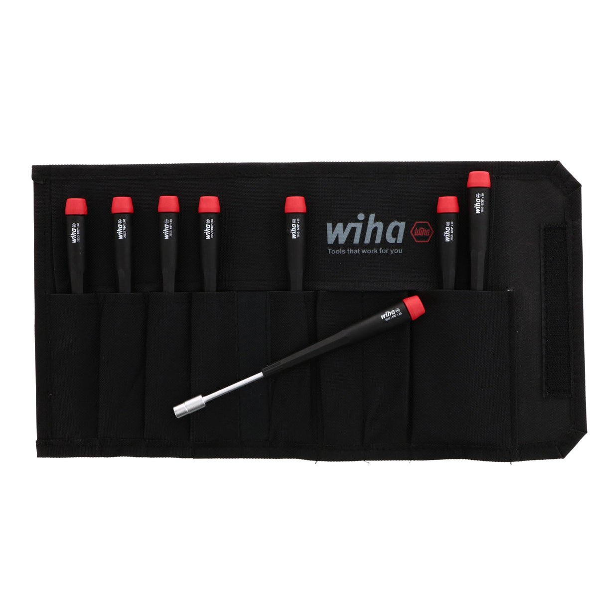 Wiha 26599 Precision Inch Nut Driver 8 Pc. Set