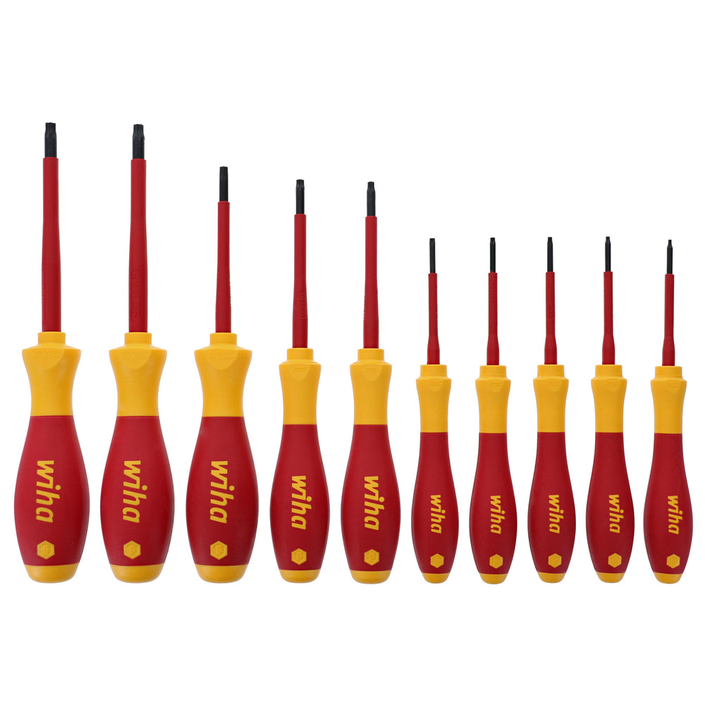 Wiha 32592 Insulated Torx® Screwdriver 10 Pc. Set Made in Germany